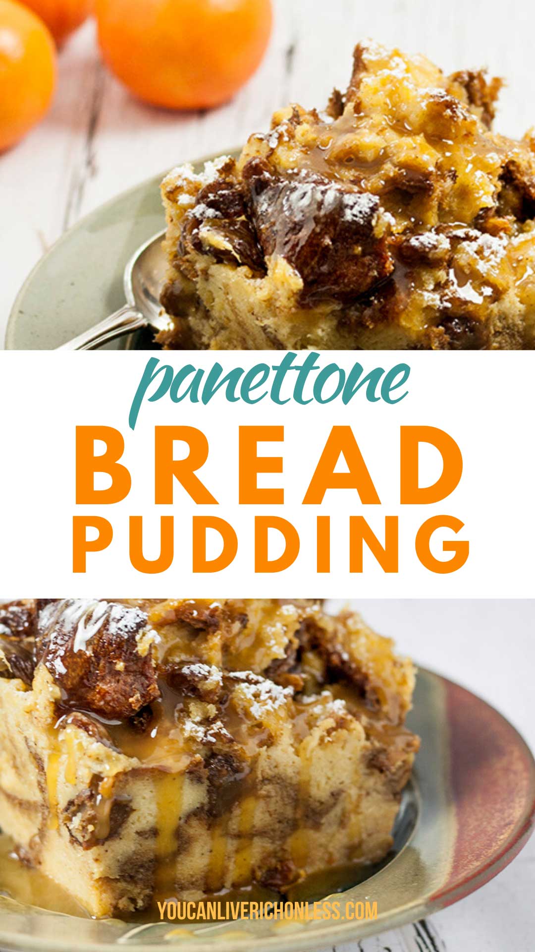 Panettone Bread Pudding Recipe for the Holidays! {Instant Pot}