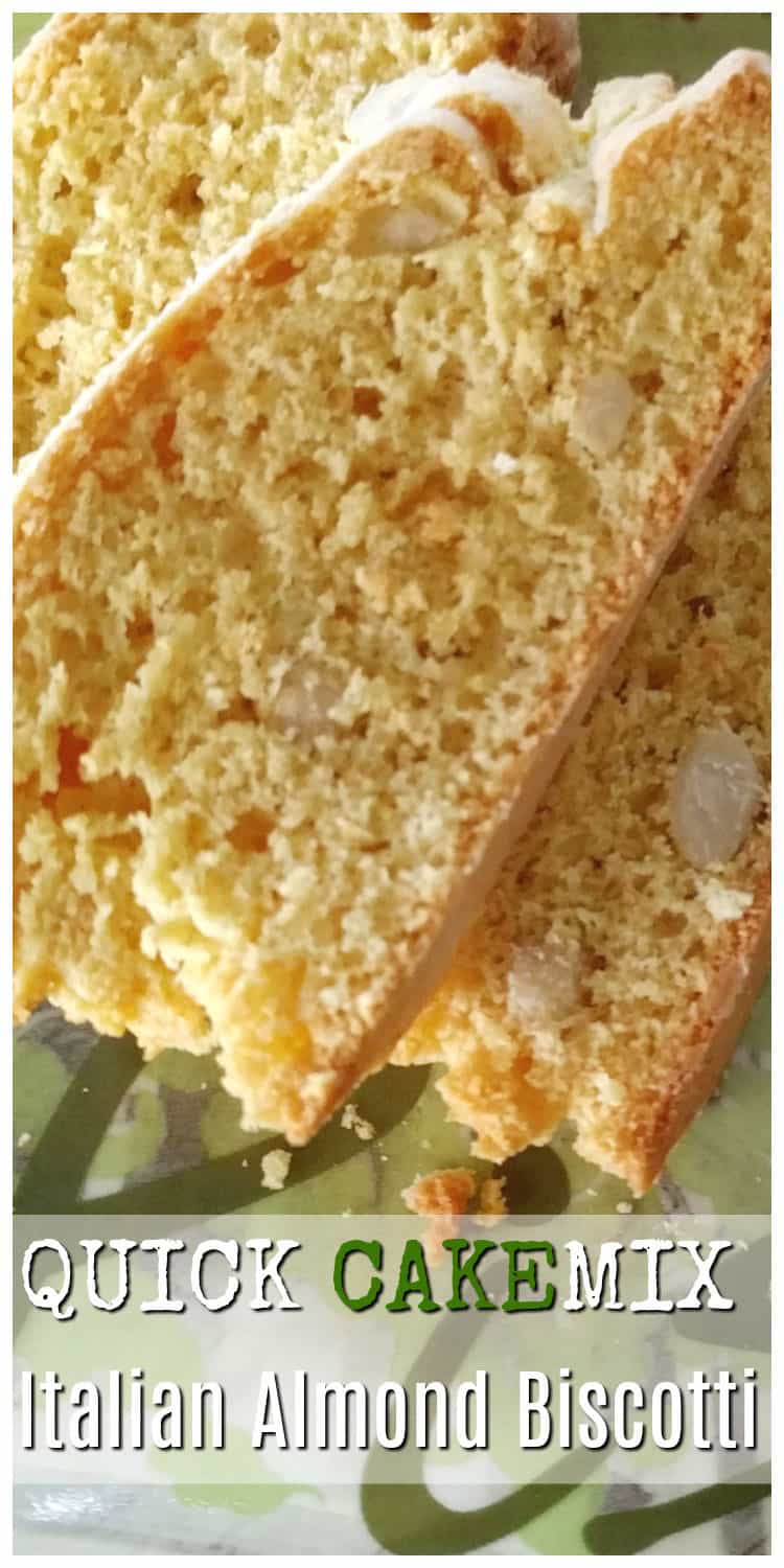 Cake Mix Biscotti | A Delicious Biscotti Cake That's So Easy!