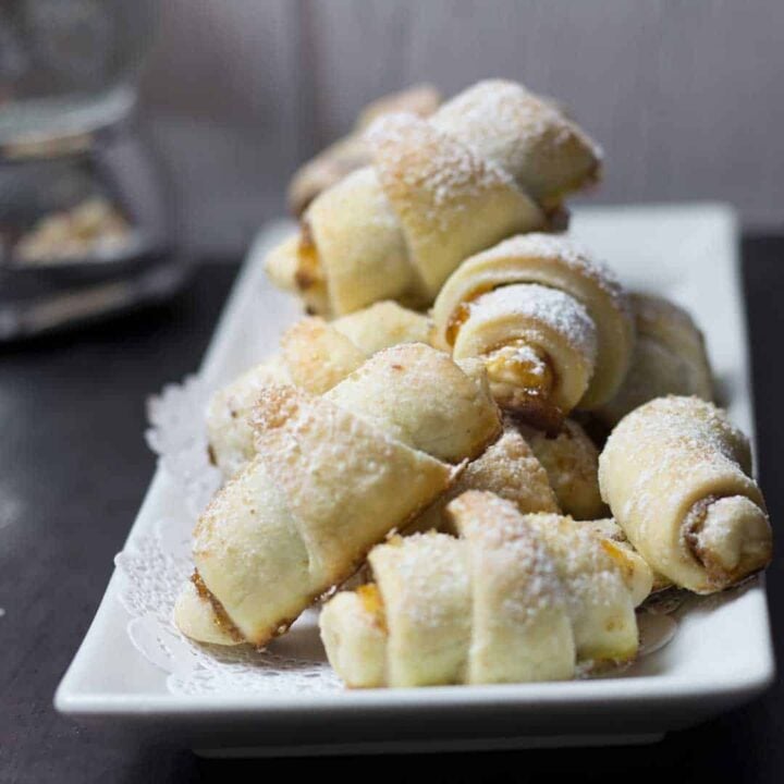 Easy Rugelach Recipe | How To Make Delicious Rugelach Cookies