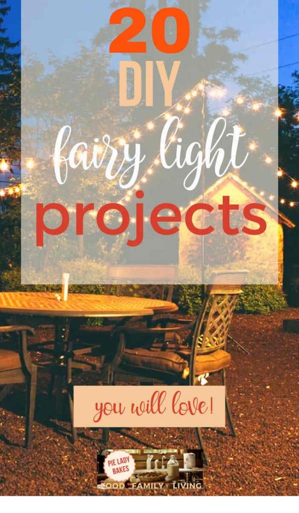 DIY Fairy Light Projects | 20 Ideas For Your Garden, Deck or Balcony!