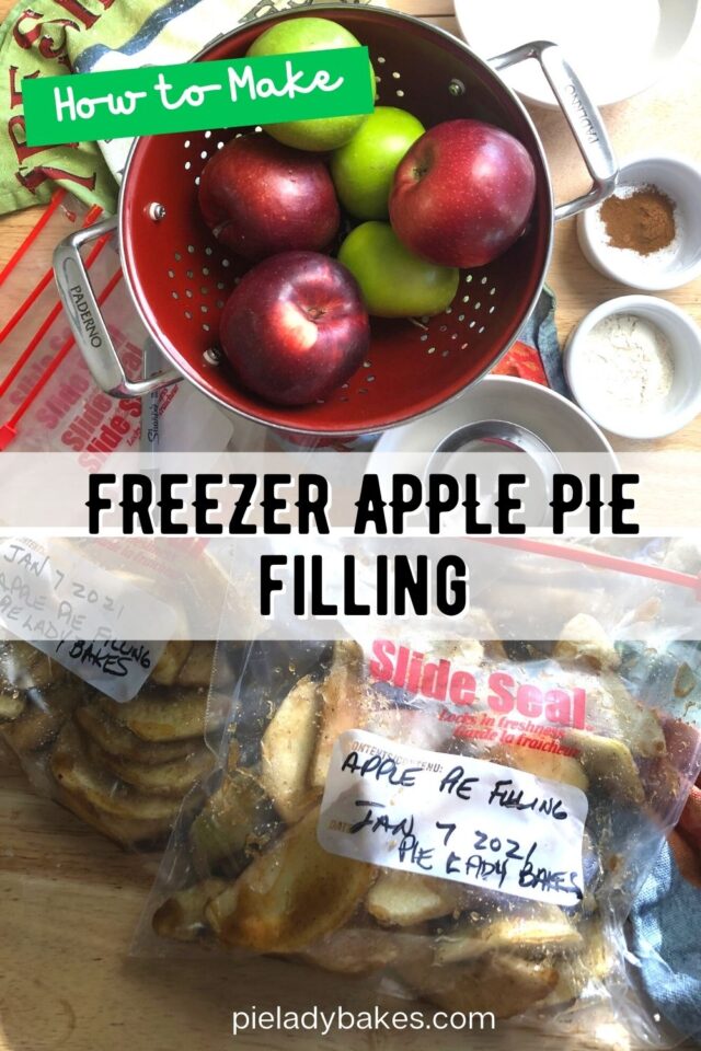 Freezer Apple Pie Filling Recipe | No Cook Recipe for the Best Apple Pie!