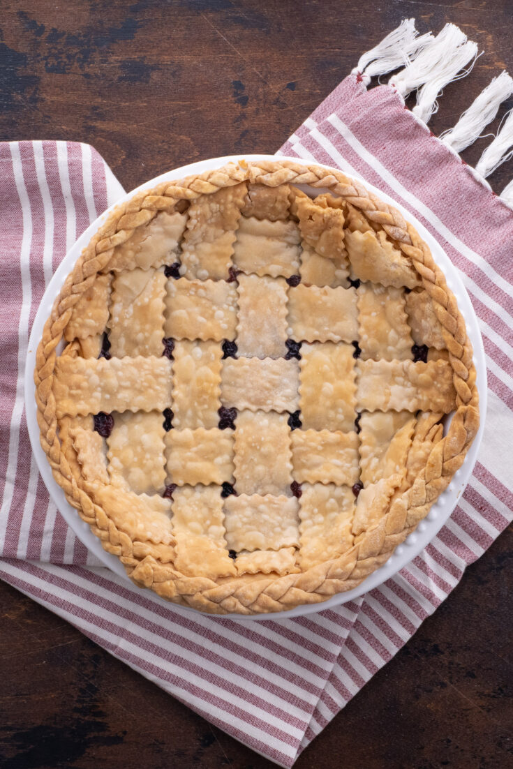 Grandma's Sweet Cherry Pie | Buttery Crust