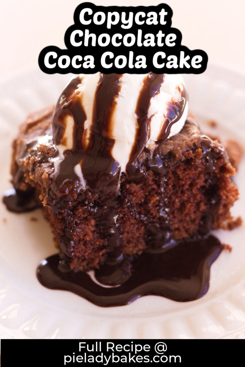 Double Chocolate Coca Cola Cake Recipe | Pie Lady Bakes