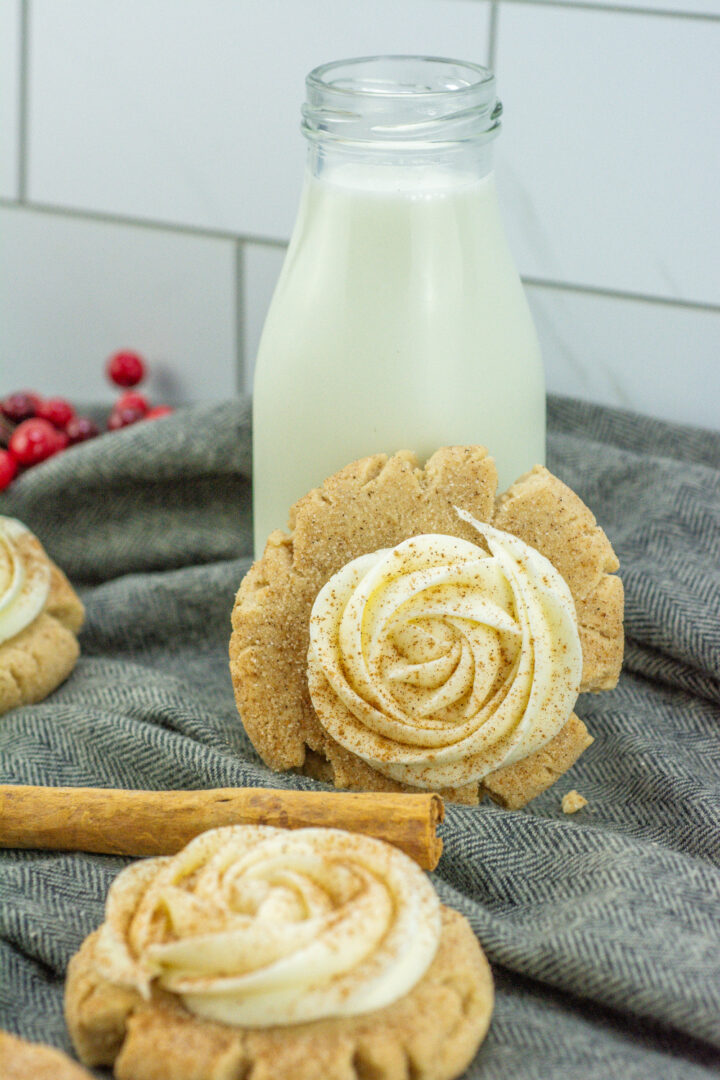 The Best Crumbl Snickerdoodle Cupcake Cookie | Pie Lady Bakes