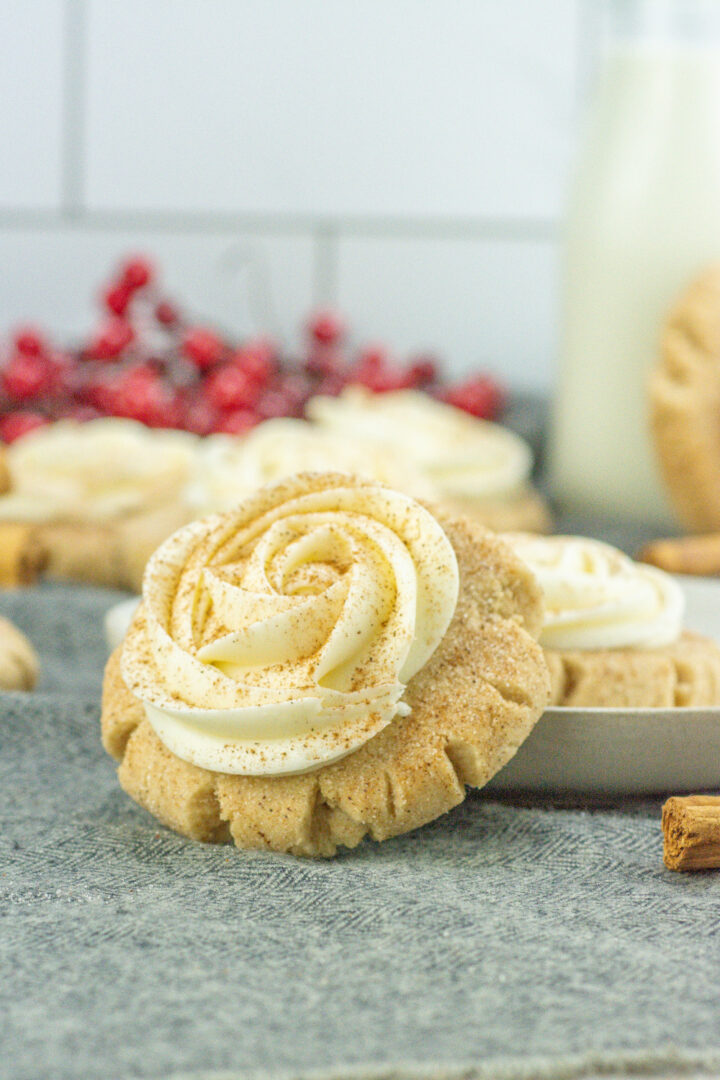 The Best Crumbl Snickerdoodle Cupcake Cookie | Pie Lady Bakes