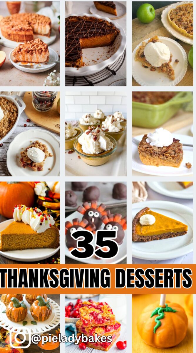 35 Thanksgiving Desserts from the Best Bloggers! | Pie Lady Bakes