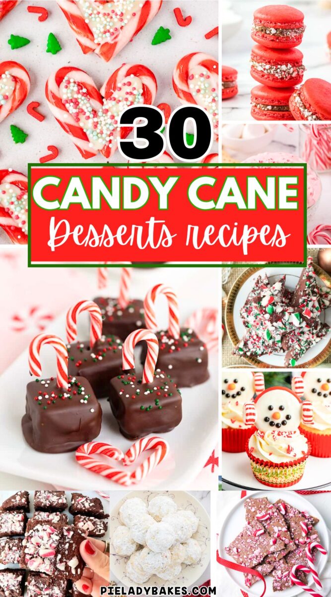 31 Candy Cane Desserts: Sweet Treats for the Holidays | Pie Lady Bakes
