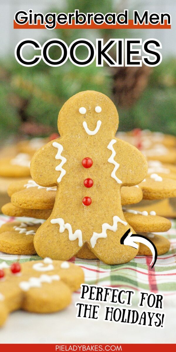 Gingerbread Men Cookies | Pie Lady Bakes
