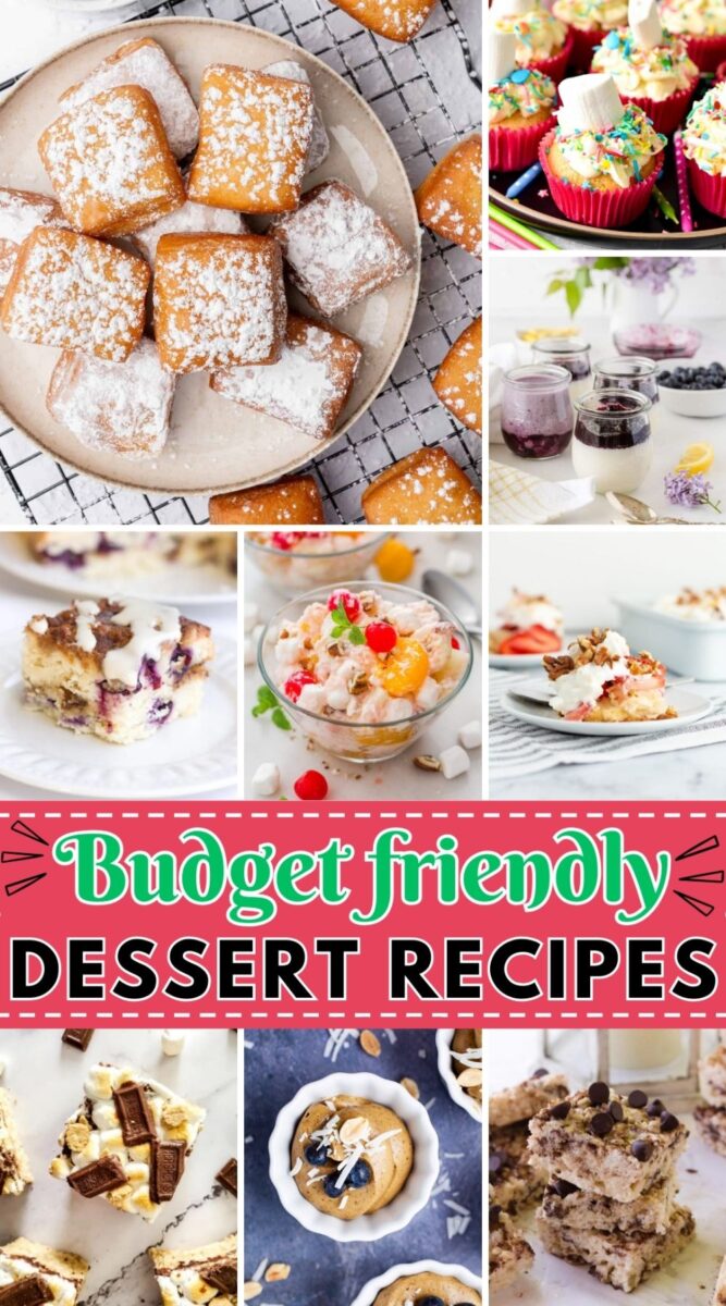 Budget-Friendly Dessert Recipes - 35 Easy to Make Desserts