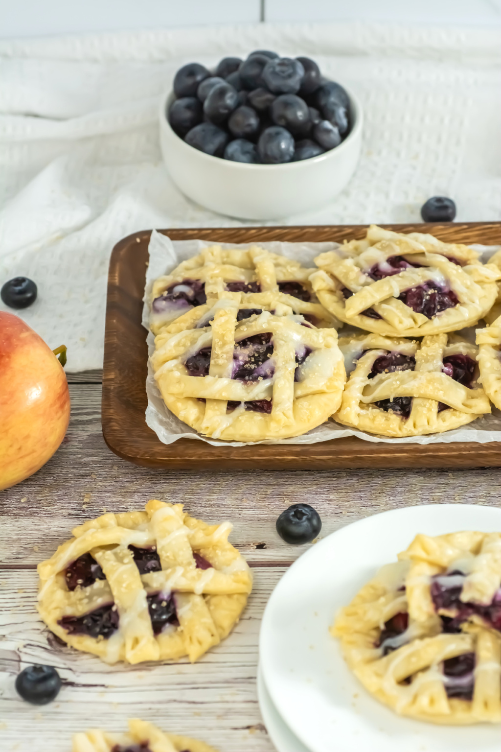 Easy Blueberry Apple Pie Cookie Recipe | Pie Lady Bakes